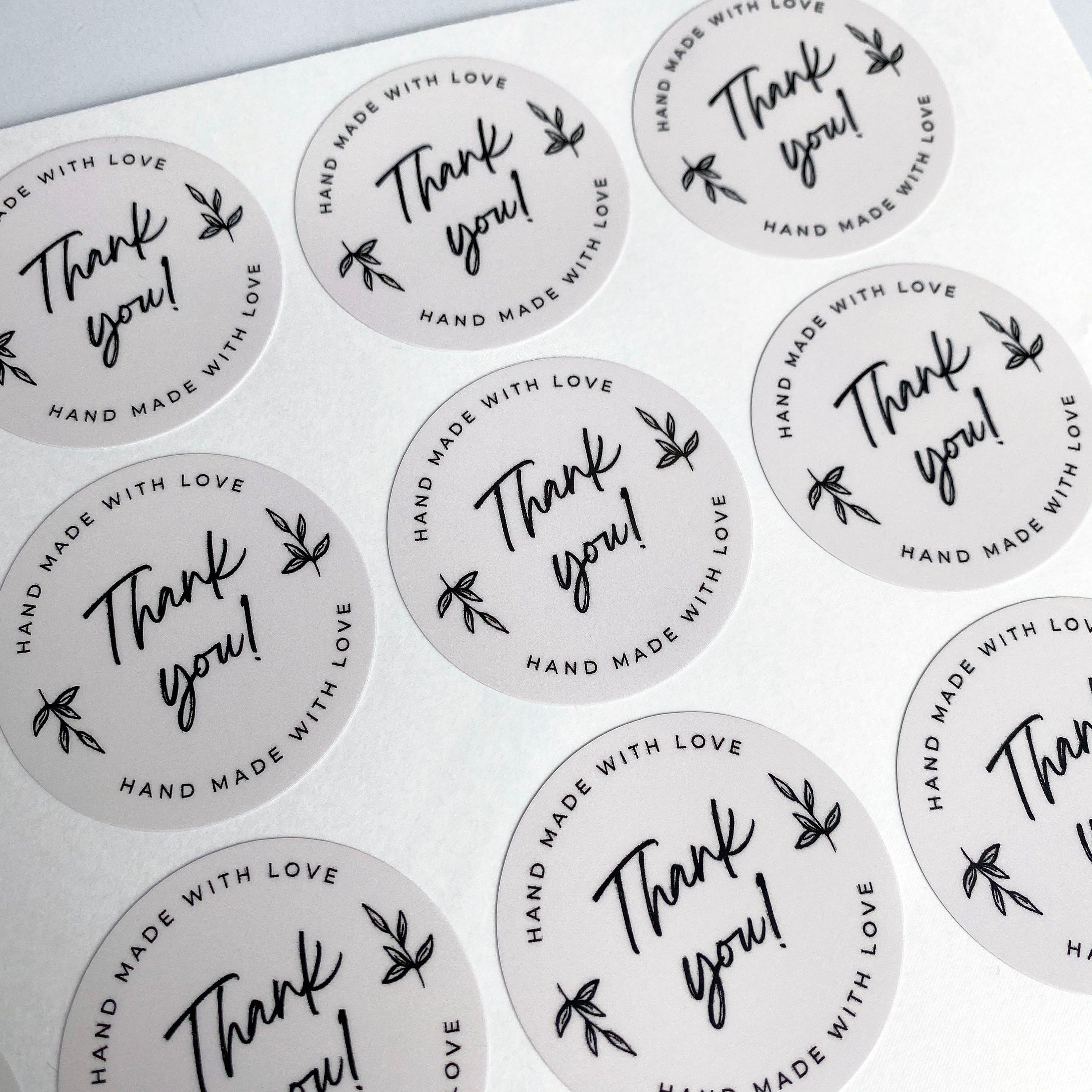 Personalized Logo Stickers, Custom Stickers Sheet, Round Sticker Labels ...