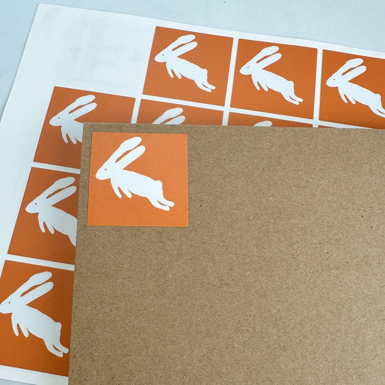 Square Stickers Sheet, Custom Stickers With Your Design, Branding ...