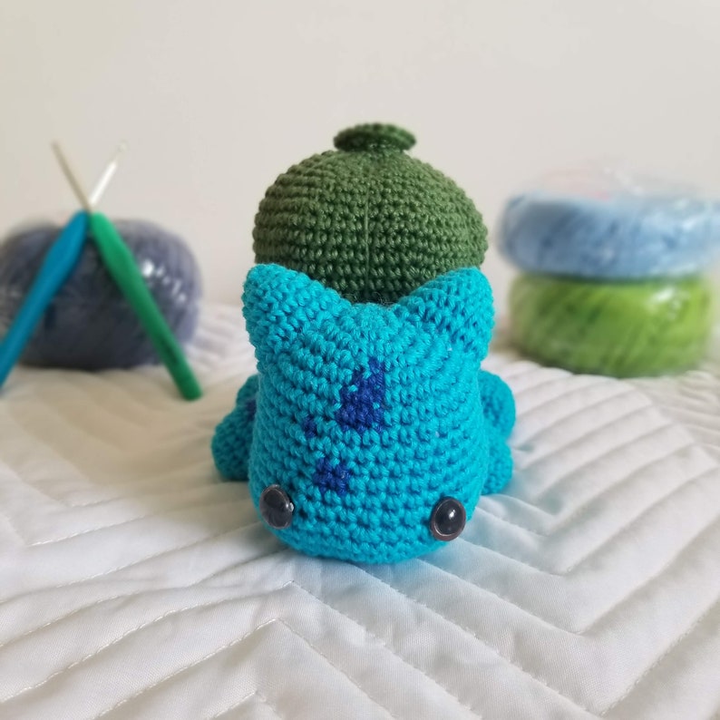 Crochet Bulbasaur (pokemon) - Etsy