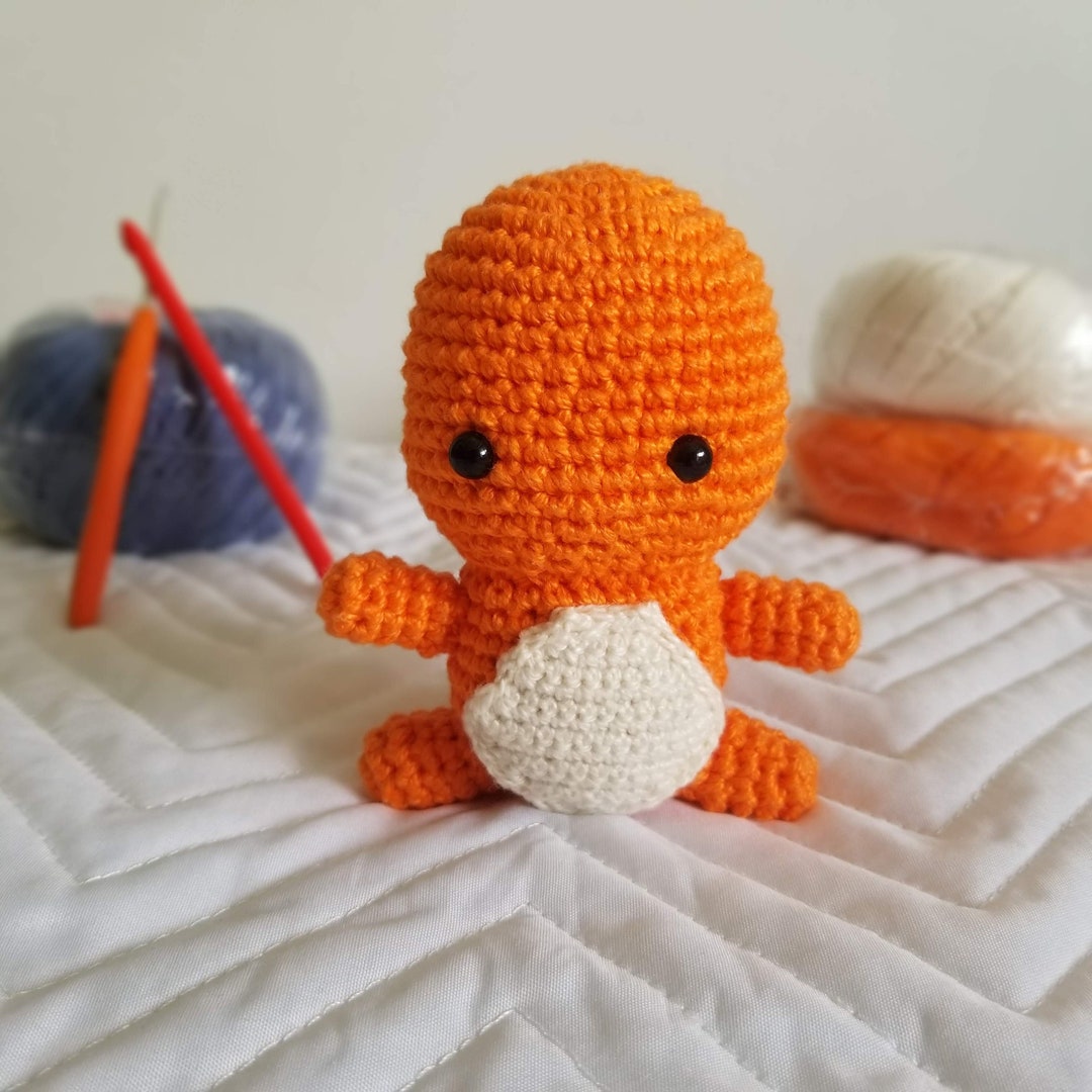 Crochet Charmander pokemon - Etsy
