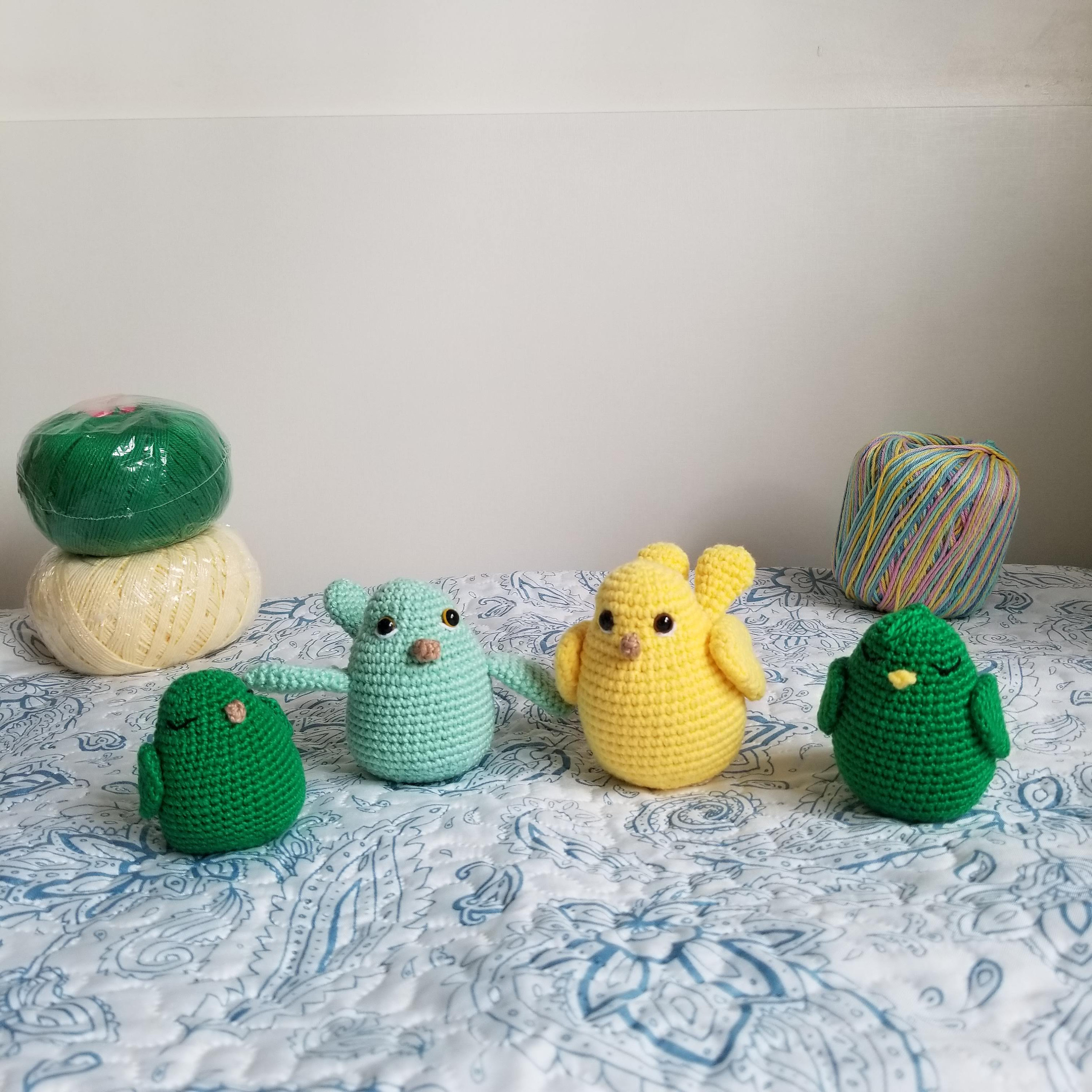 Small Crochet Bird (amigurumi) - Etsy