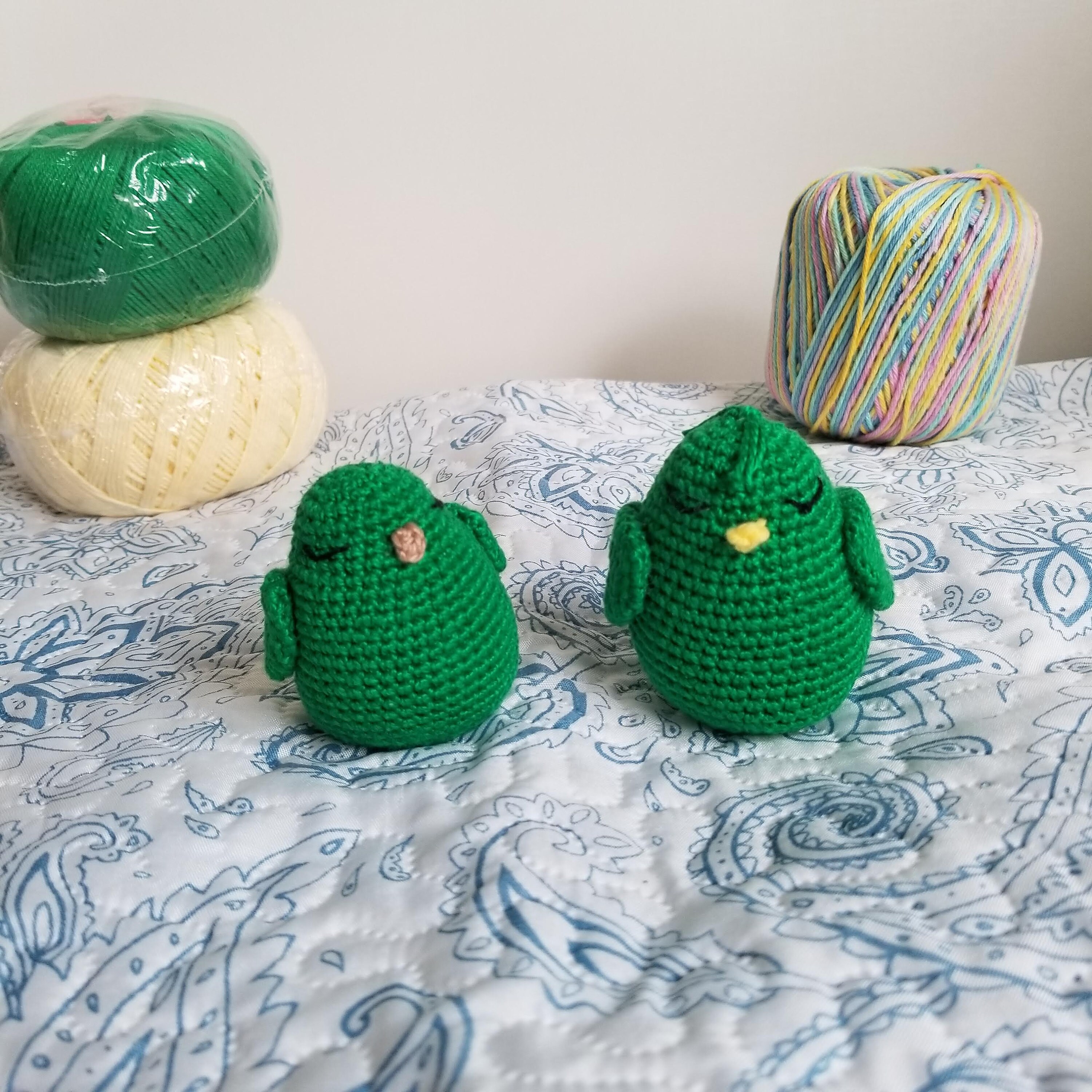 Small Crochet Bird (amigurumi) - Etsy
