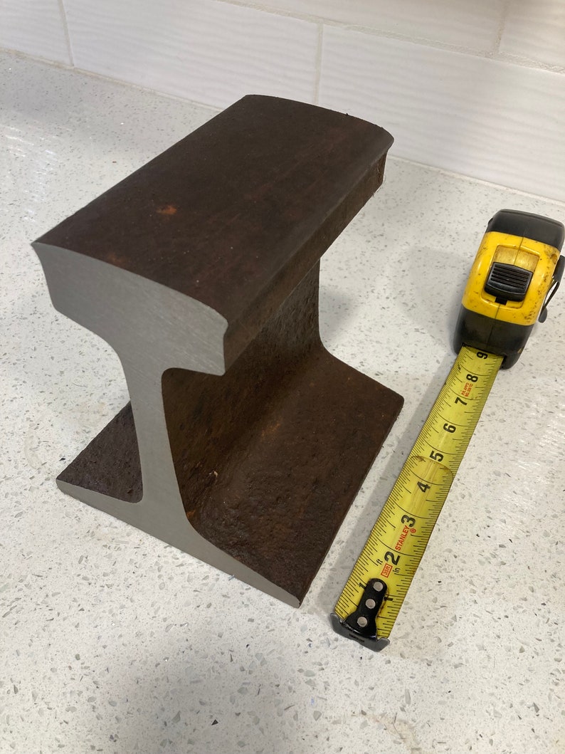 6" Long Railroad Track Section - Etsy