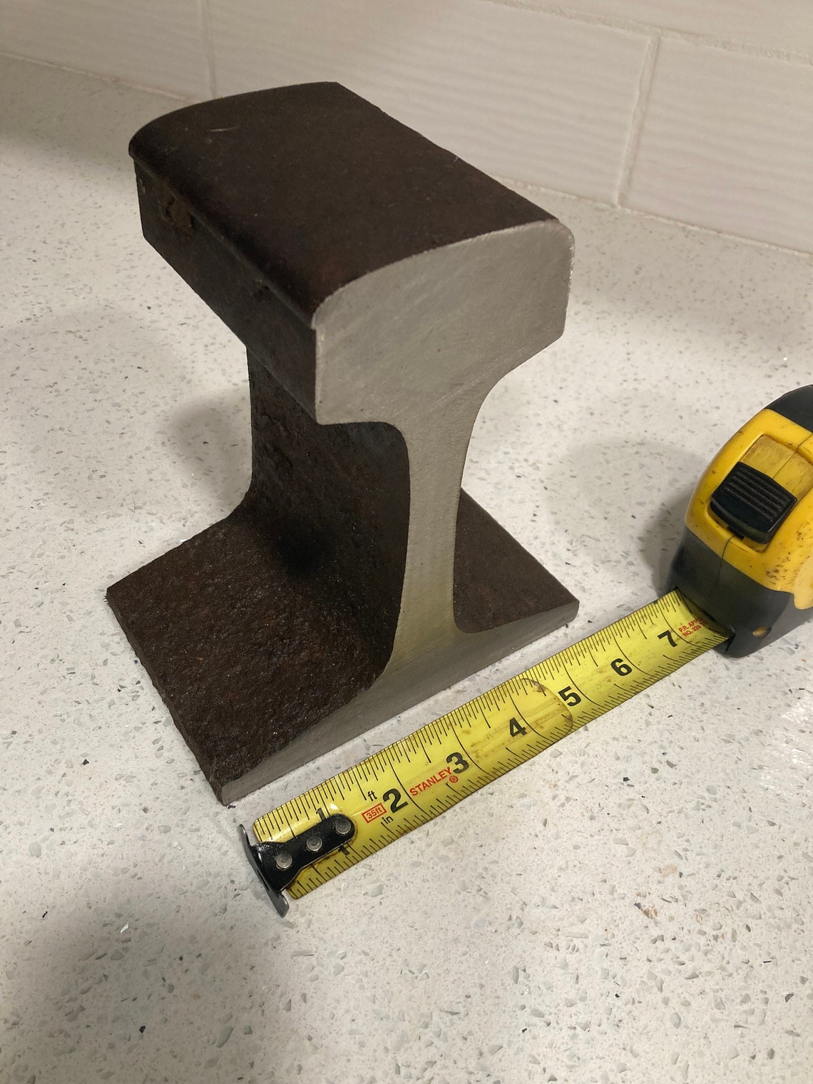 4" Long Railroad Track Section - Etsy