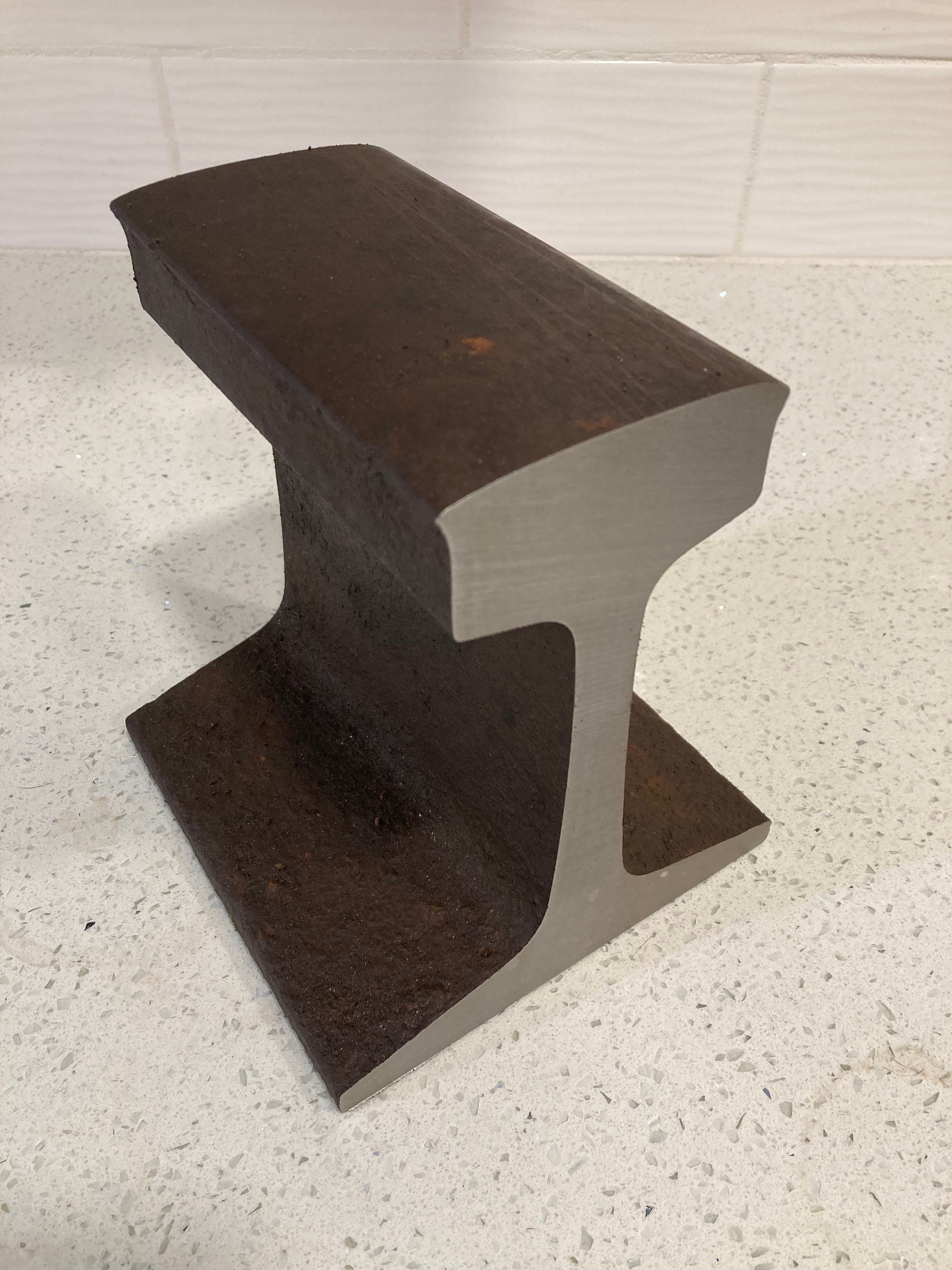 6" Long Railroad Track Section - Etsy