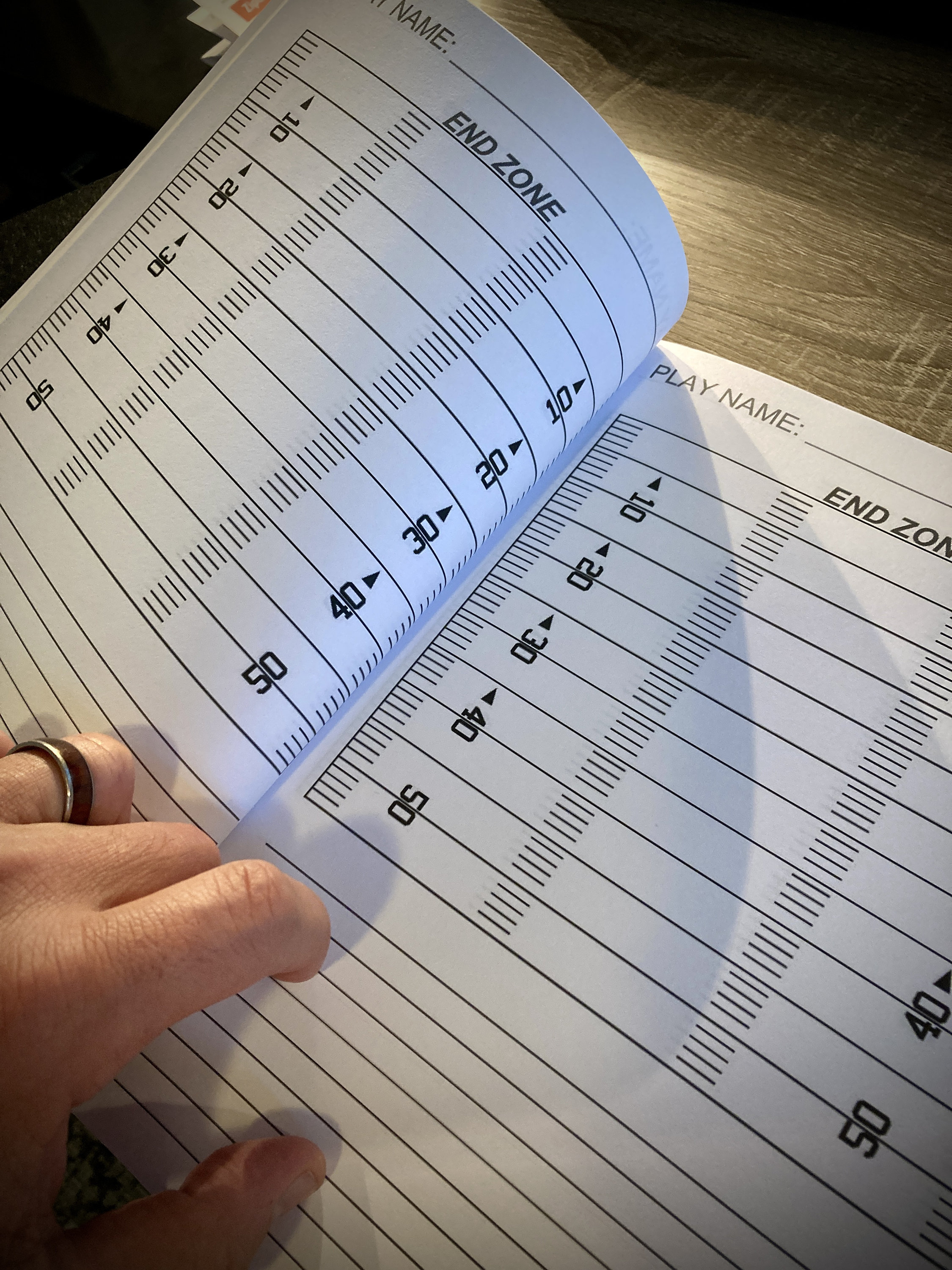 Football Print, Football Playbook, KDP Interior Template, Digital ...