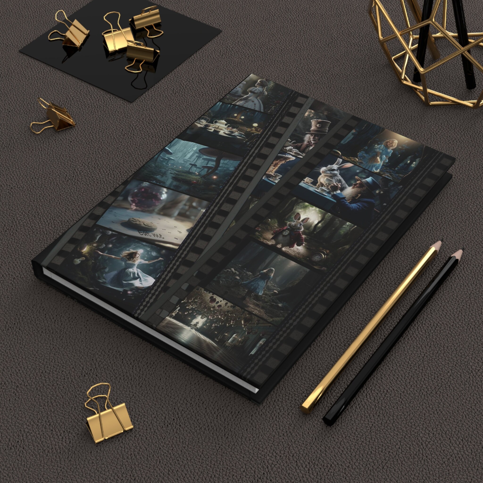 Alice in Wonderland Diary Amazing Scenes Inspired by the - Etsy