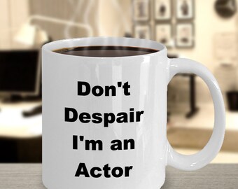 Actor Mug Actor Gifts Actor Cup Funny Actor Gift Present - Etsy
