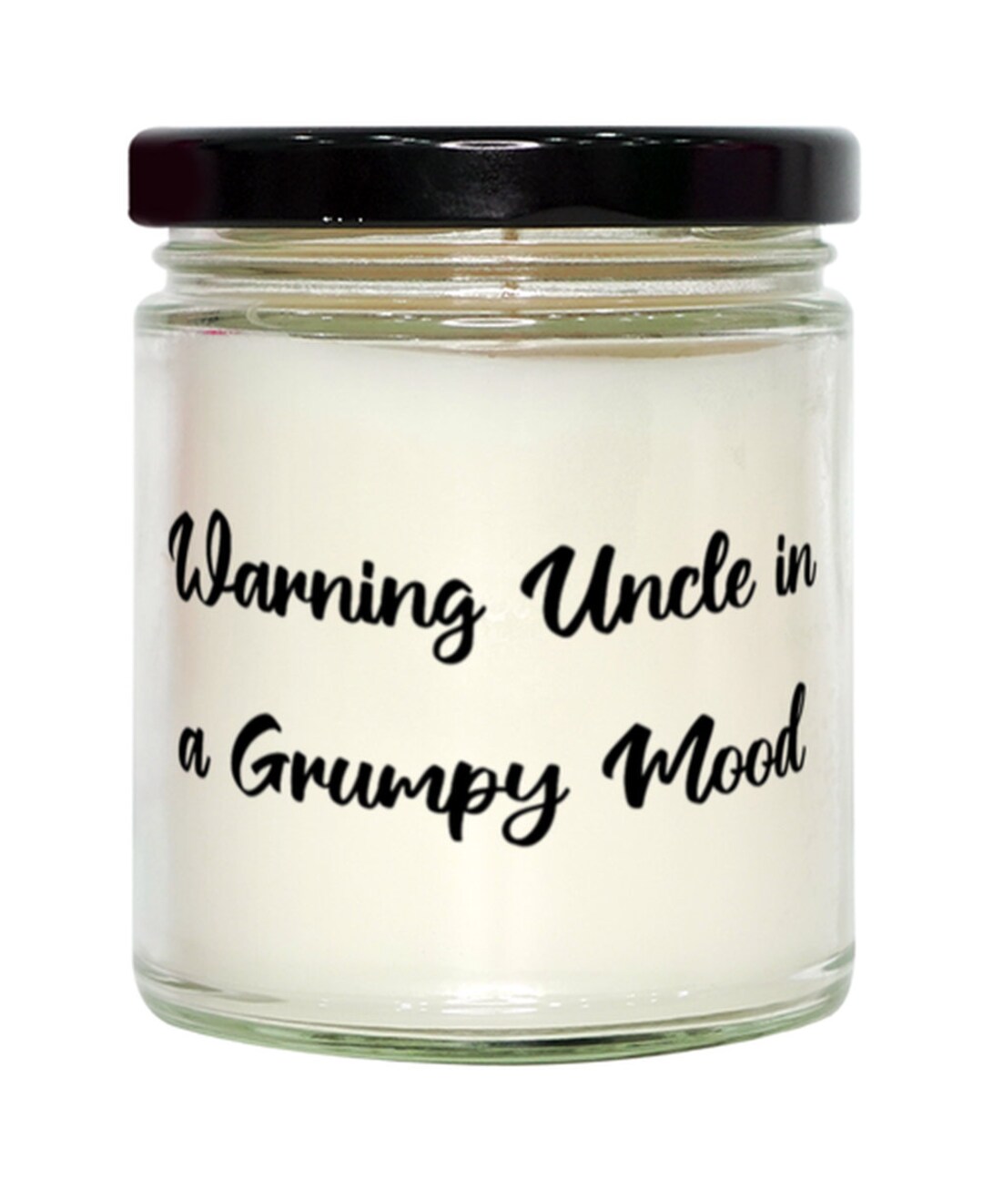 Warning Uncle in A Grumpy Mood Uncle Scent Candle Nice Uncle - Etsy