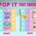 Pop It Party Favors Bundle - Etsy