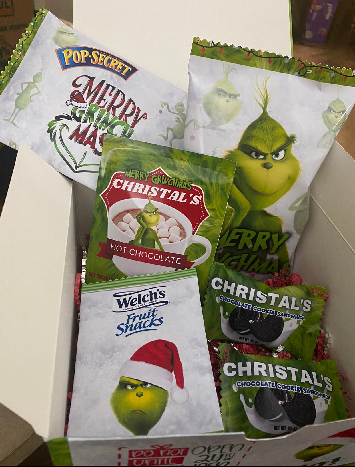 Custom Grinchmas Eve Box - Etsy