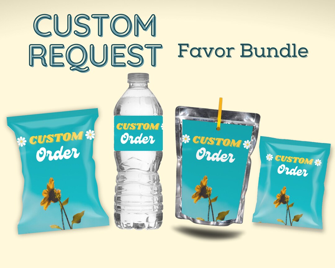 CUSTOM REQUEST Party Favor Bundle - Etsy