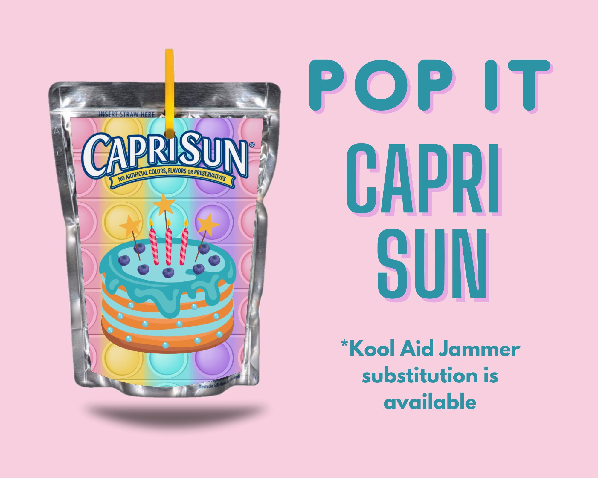 Pop It Party Favors Bundle - Etsy