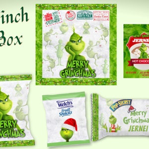 Custom Grinchmas Eve Box - Etsy