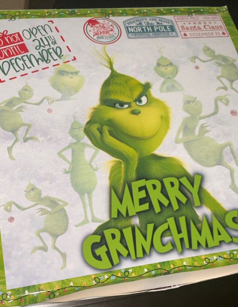 Custom Grinchmas Eve Box - Etsy