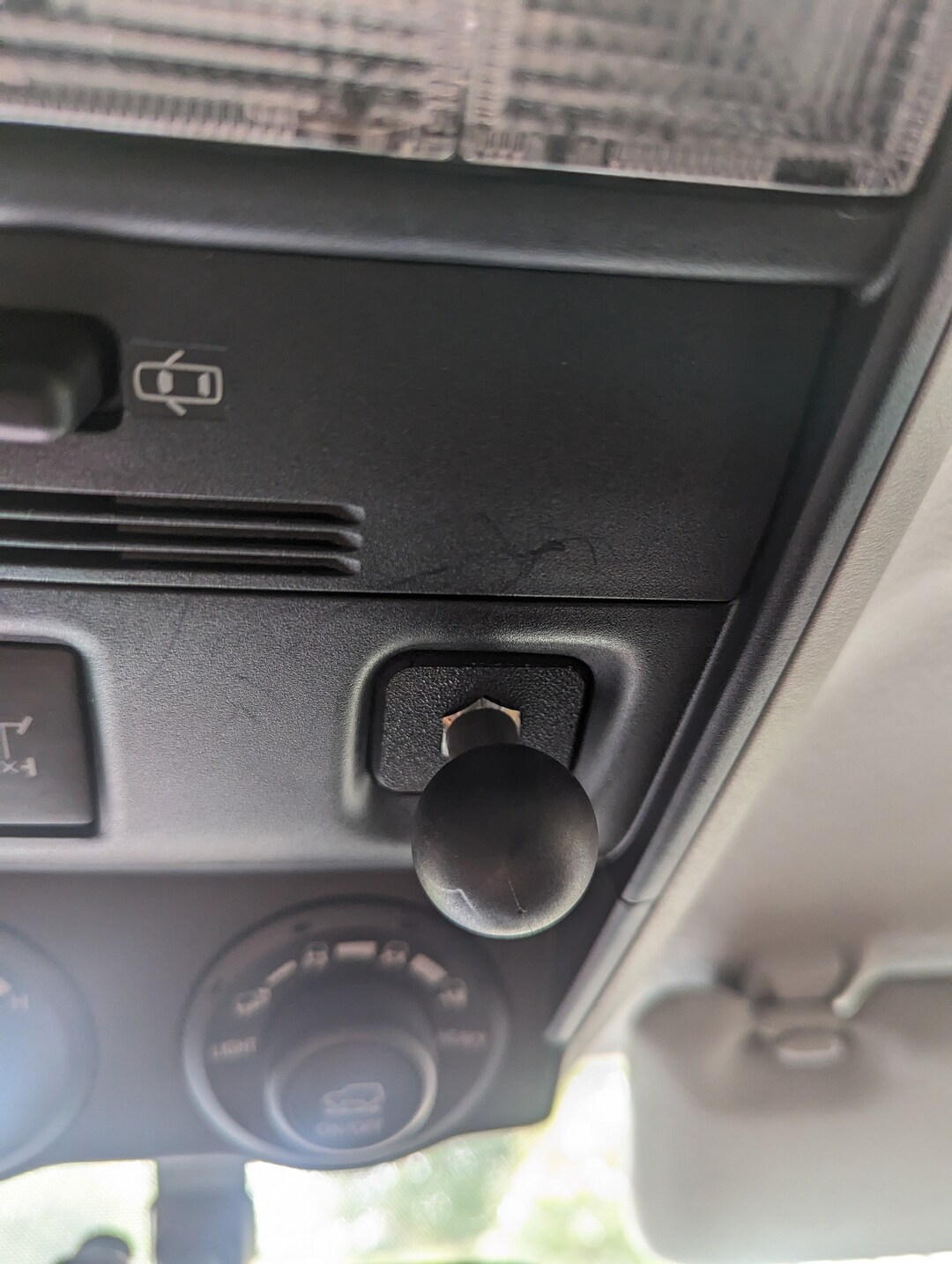 Overhead Console Accessory Ball Mount Adapter 5th Gen 4runner - Etsy