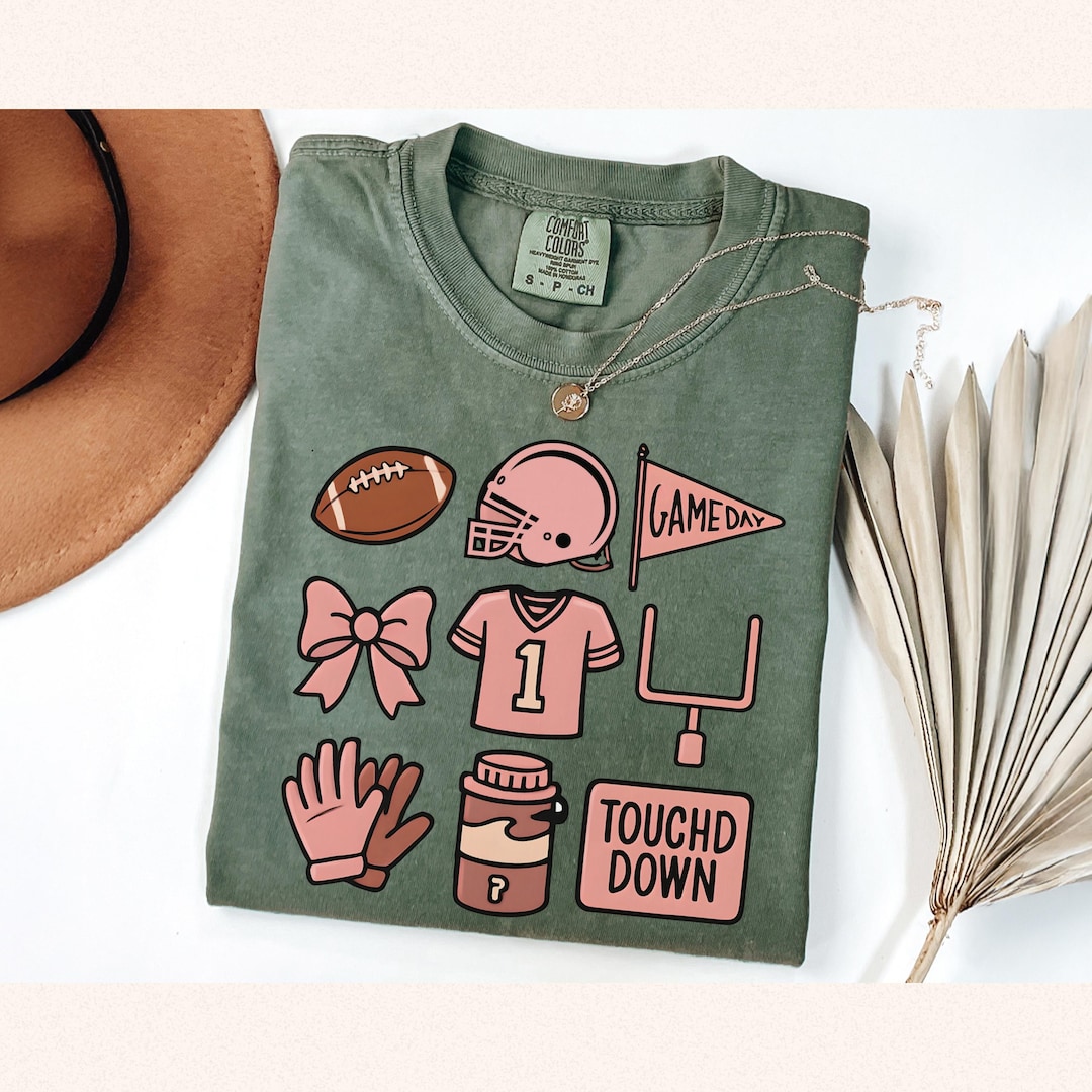 School Spirit Shirt, Game Day Tee, Football Team Shirt, Touchdown ...