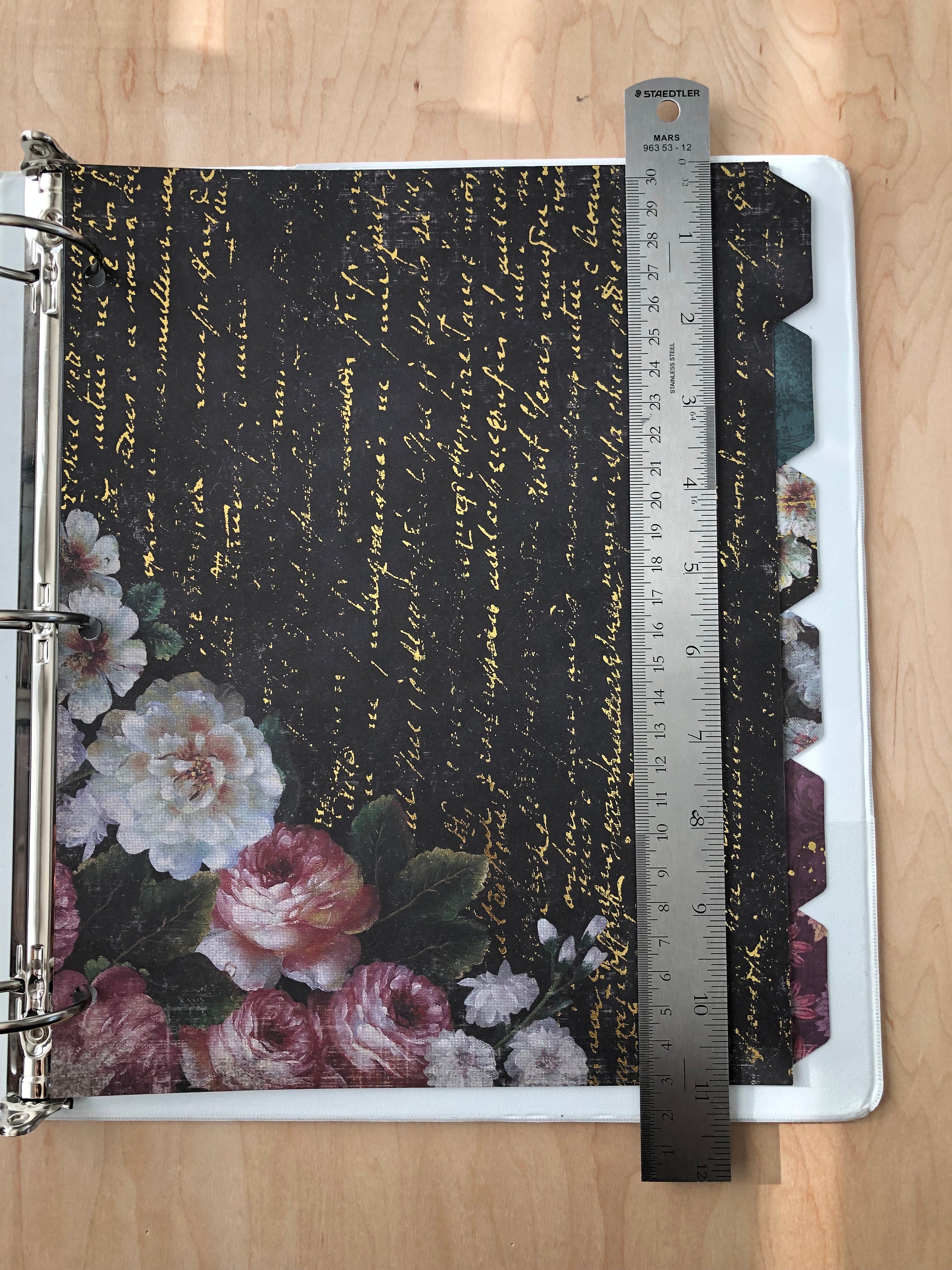 Gorgeous Moody Standard 3 Ring Binder Letter Size 9x11 In. - Etsy