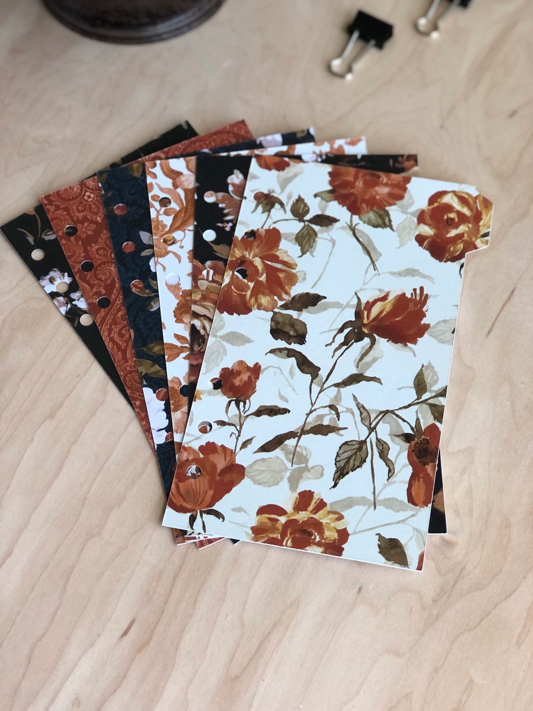 Pretty Sophisticated Shimmer Personal A6 Personaltabbed Divider Set 6 ...