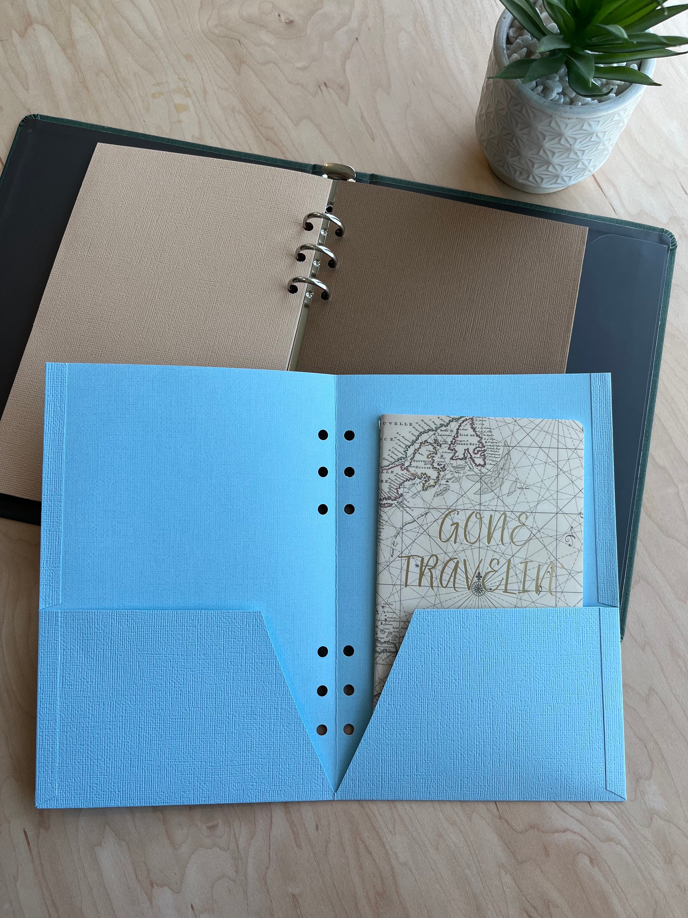 Planner Folders (A5 6 Ring Hole Punch) Set of 3, - Etsy