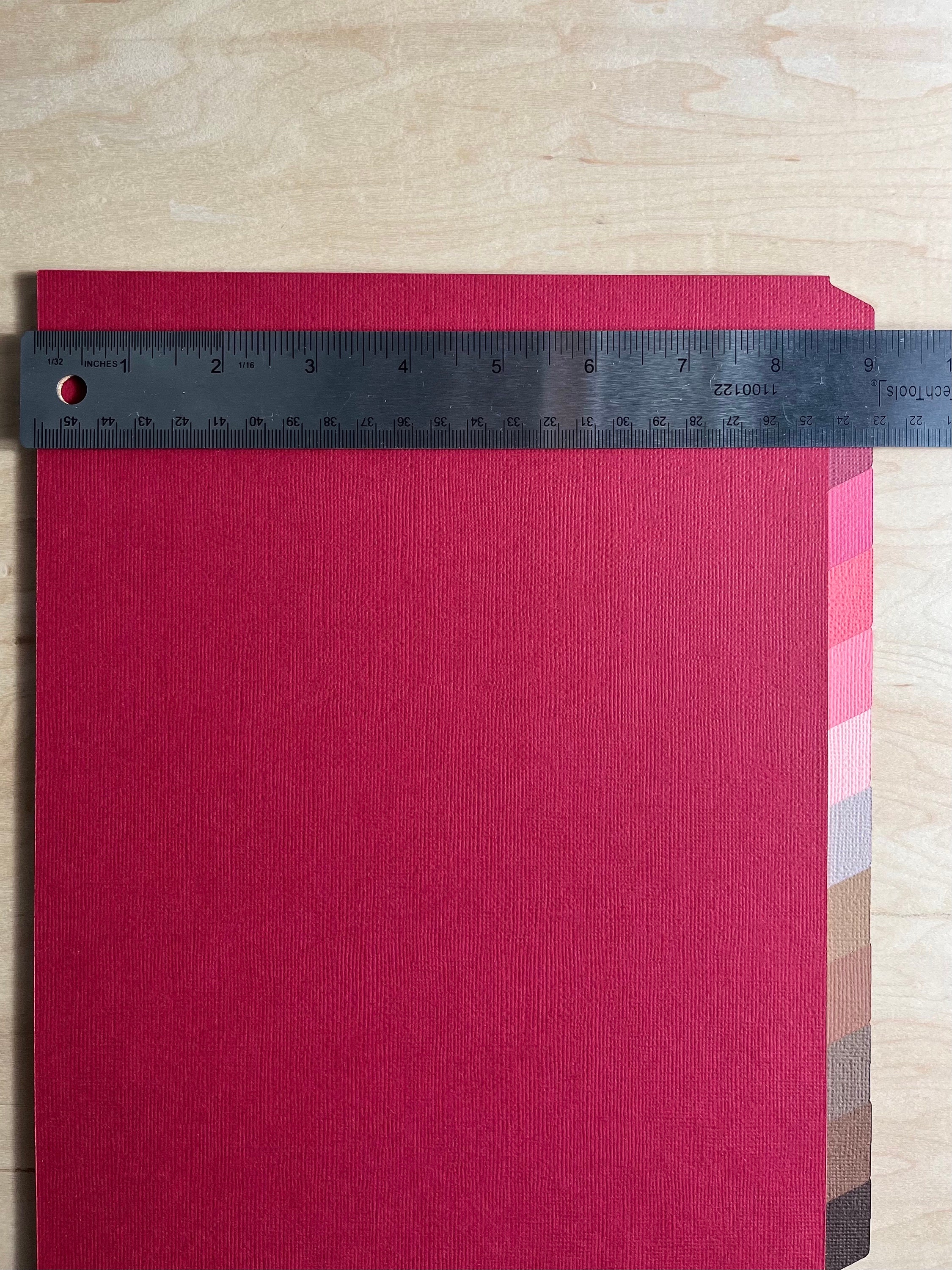 Letter Size 9x11in. Tabbed Planner Dividers 12 Dividers - Etsy