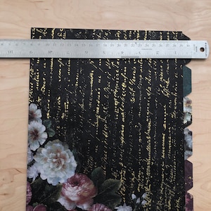 Gorgeous Moody Standard 3 Ring Binder Letter Size (9x11 In.) Divider ...