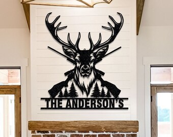 Deer Shack Owner Sign Custom Deer Hunting Decor Hunter - Etsy
