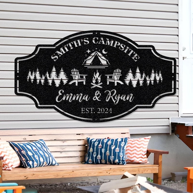 Personalized Camping Signs - Etsy