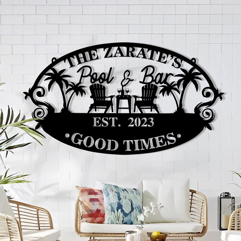 Pool Signs Metal - Etsy