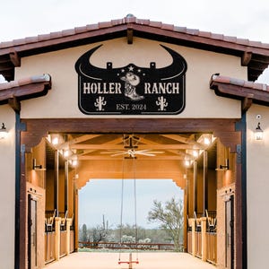 Personalized Cowboy Hat and Boots Metal Sign: Rustic Western Ranch ...