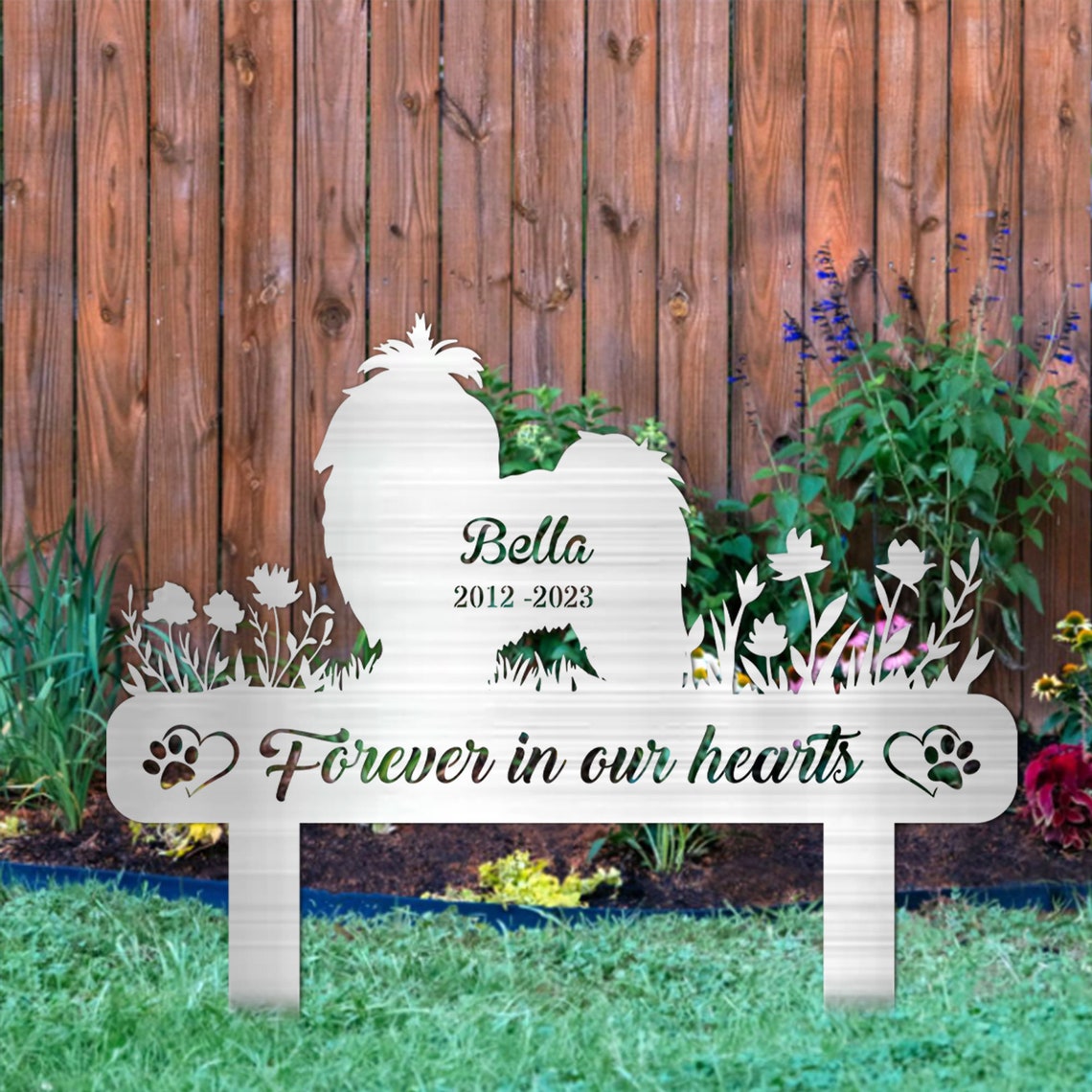Pet Memorial Garden Signpersonalized Dog Memorial Stakepet - Etsy