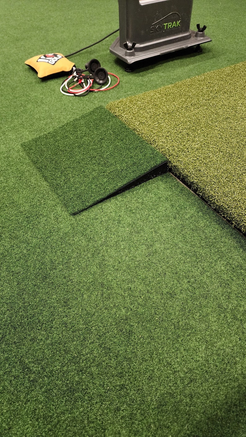 Golf Hitting Mat Ramp. Great for Golf Simulators, or Net Practice! No ...