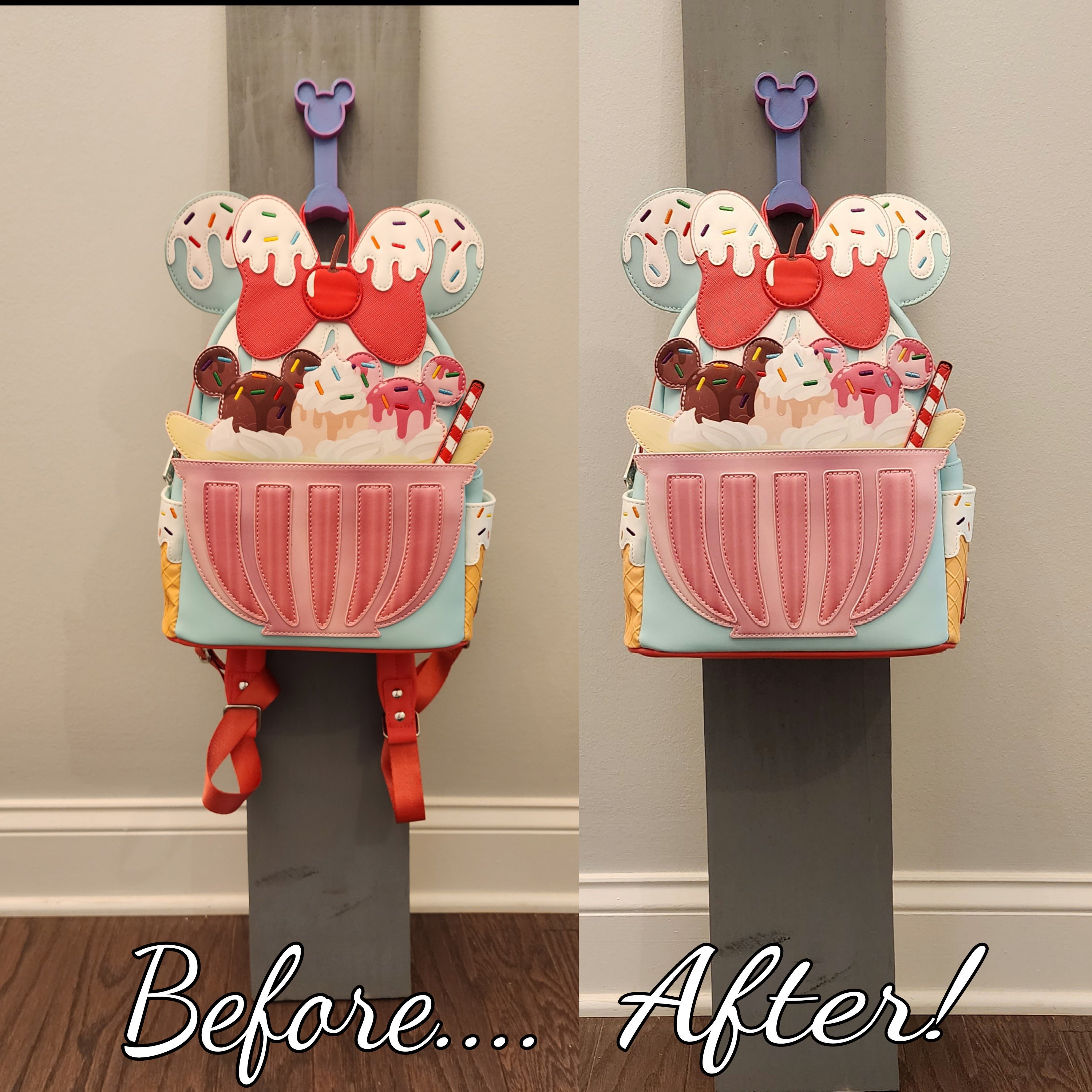 3d Printed Loungefly Backpack Shoulder Strap Holder - Etsy