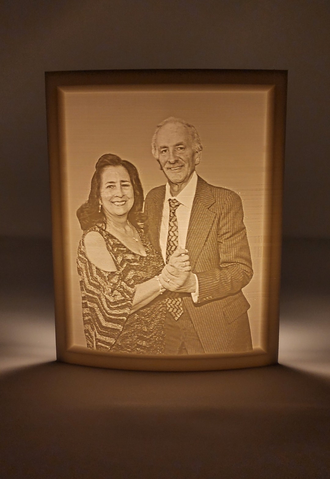 Personalized Lithophane With Your Photo of Choice! 3d Printed ...
