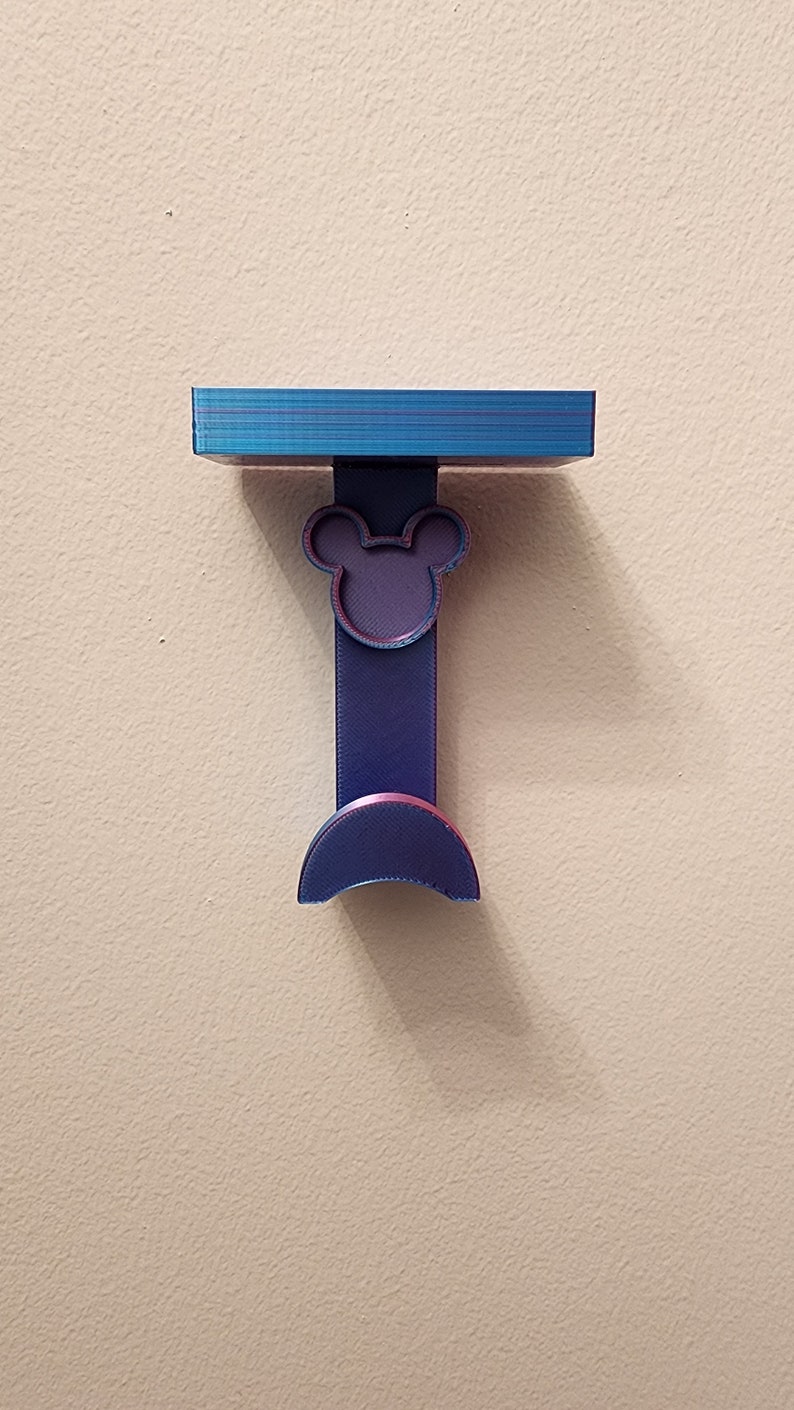 COMMAND STRIP VERSION: 3d Printed Loungefly Backpack and Wallet Holder ...