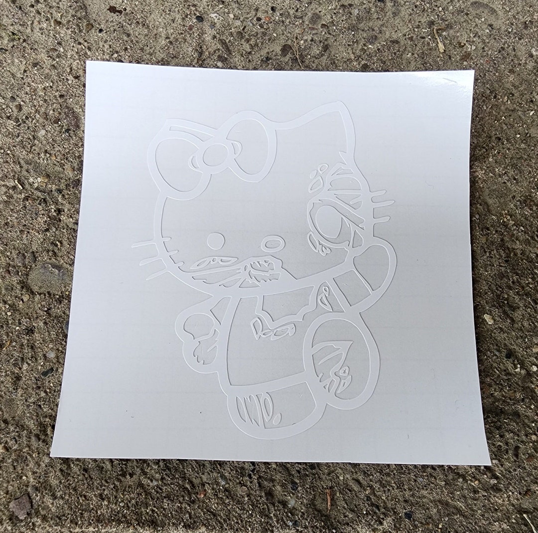 Hello Kitty Car Decal Hello Kitty Car Accessories Hello - Etsy