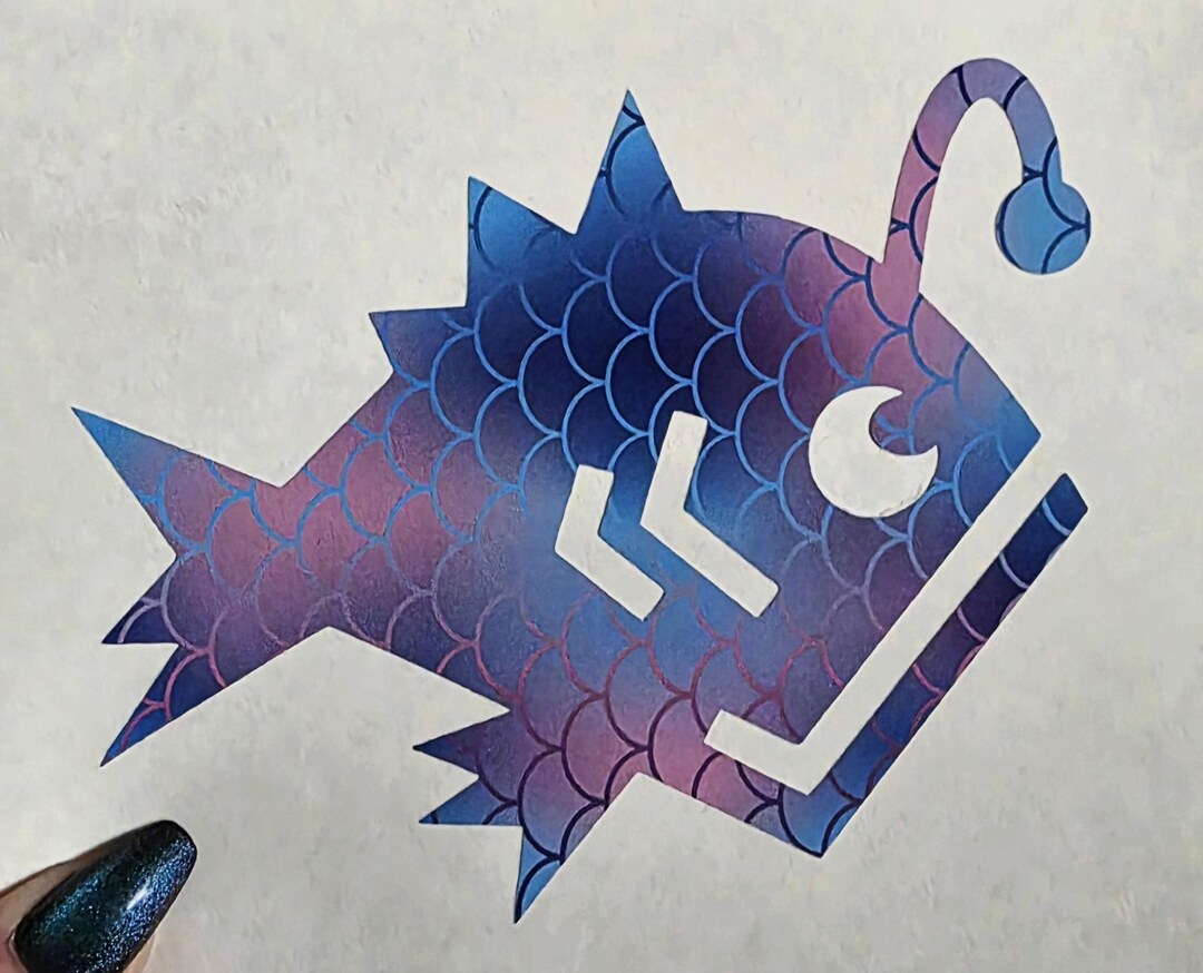 Anglerfish - Anglerfish Decal - Stickers Custom - Stickers Laptop ...