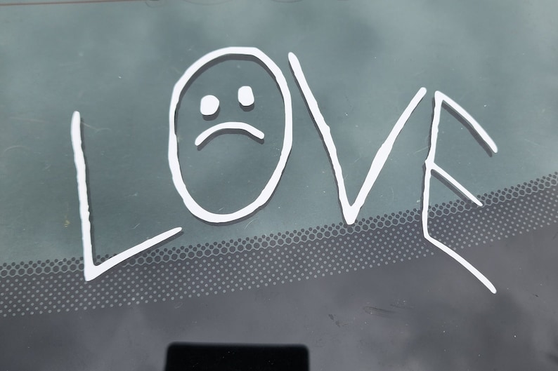 Lil Peep LOVE Decal Lil Peep Stickers Lil Peep Decal Lil - Etsy
