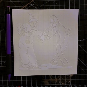 Ghostemane Decal - Ko Ko the Clown Decal - Ko Ko the Clown Ghost ...