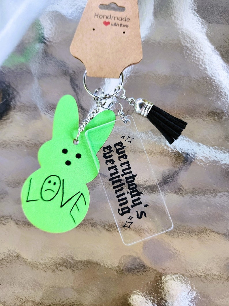 Lil Peep Keychain Lil Peep Car Lil Peep Merch Lil Peep - Etsy