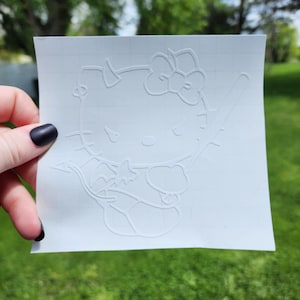 Hello Kitty Decal - Hello Kitty Devil - Sanrio Car Decals - Demon Hello ...