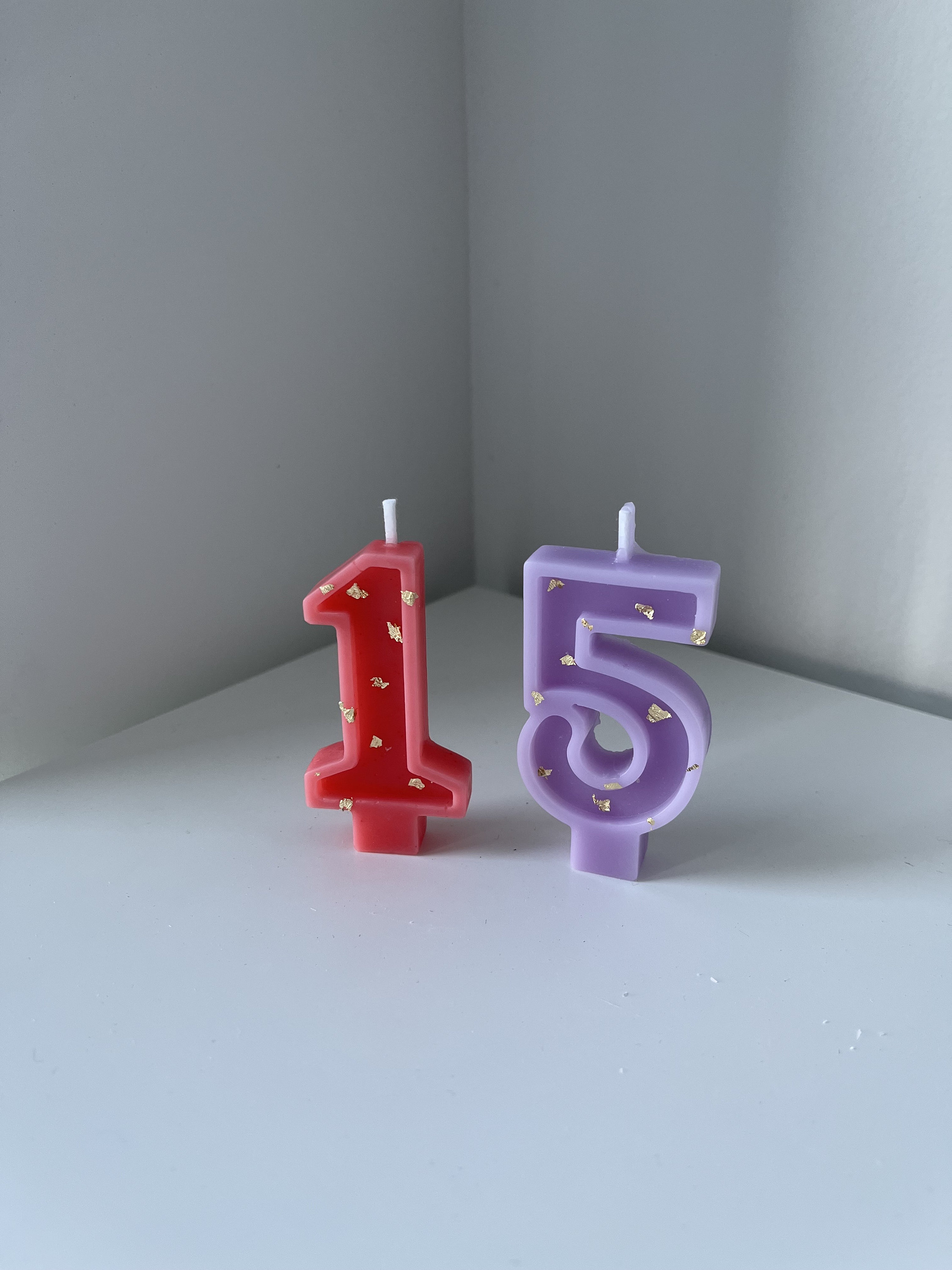 Custom Birthday Number Candles | Cake Topper - Etsy