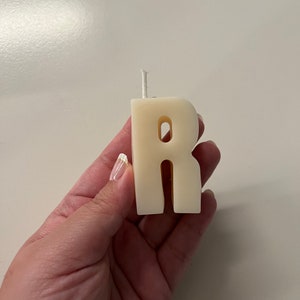 Custom Birthday Letter Candles | Personalized Name Cake Topper - Etsy