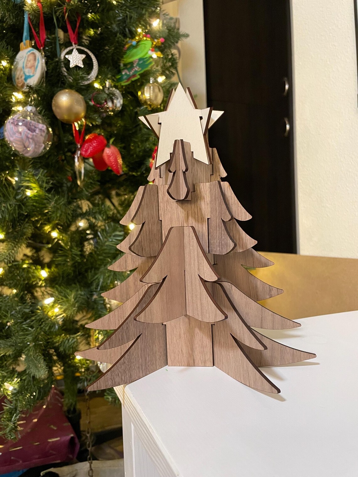 The Logan Tree: 3-dimensional Tabletop Christmas Tree Puzzle/home Decor ...