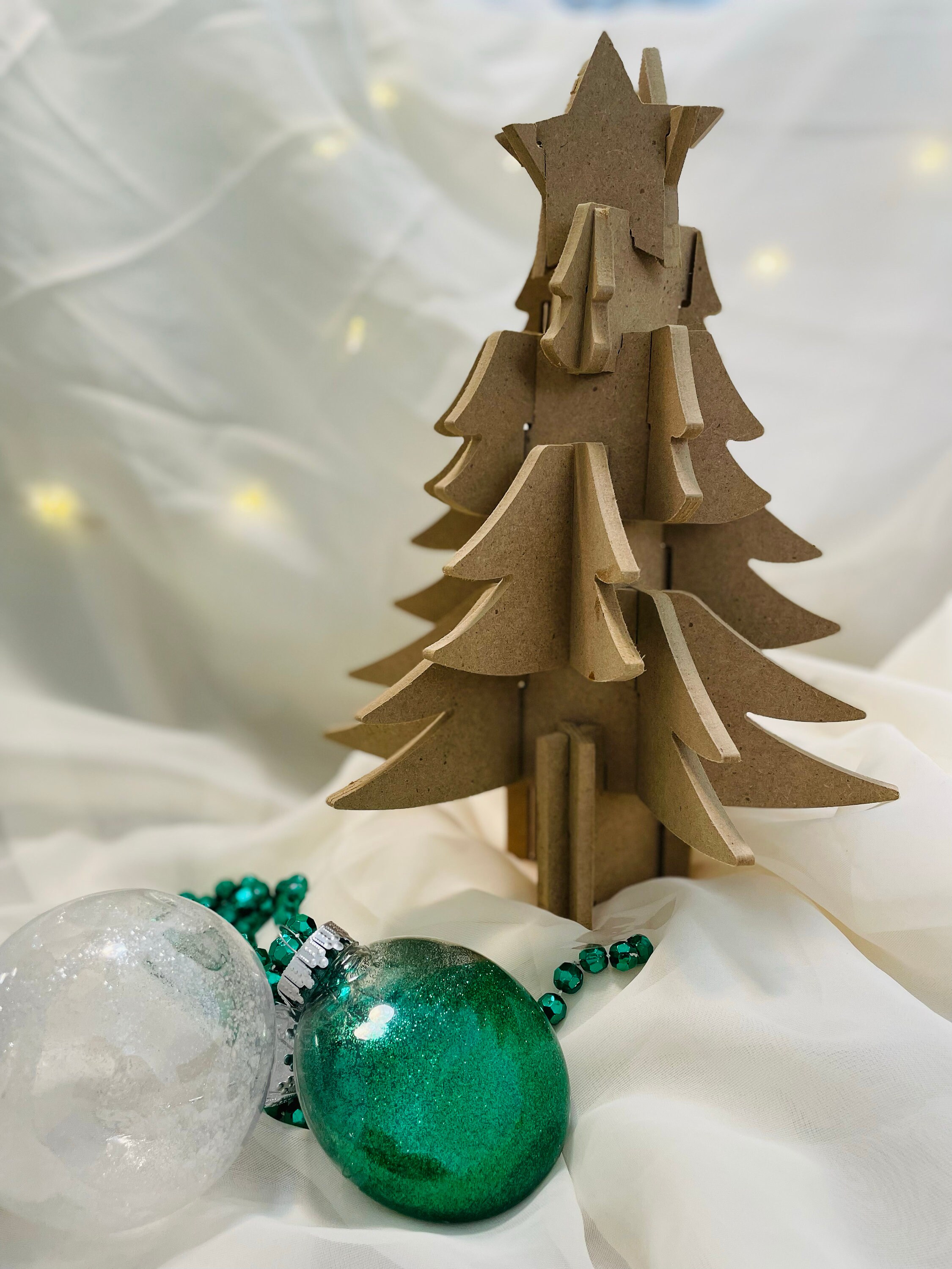 The Logan Tree: 3-dimensional Tabletop Christmas Tree Puzzle/home Decor ...