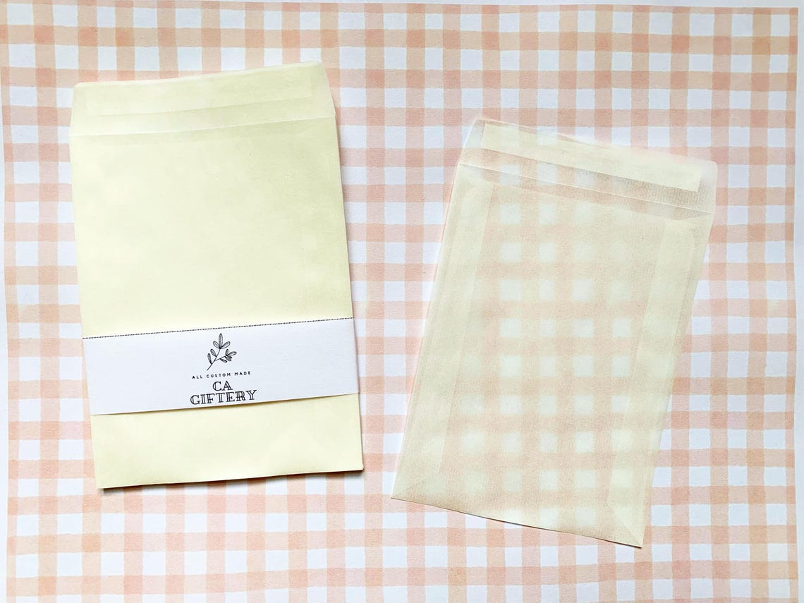 Peel and Self-sealed Biodegradable Glassine Paper Bags for Lottery ...