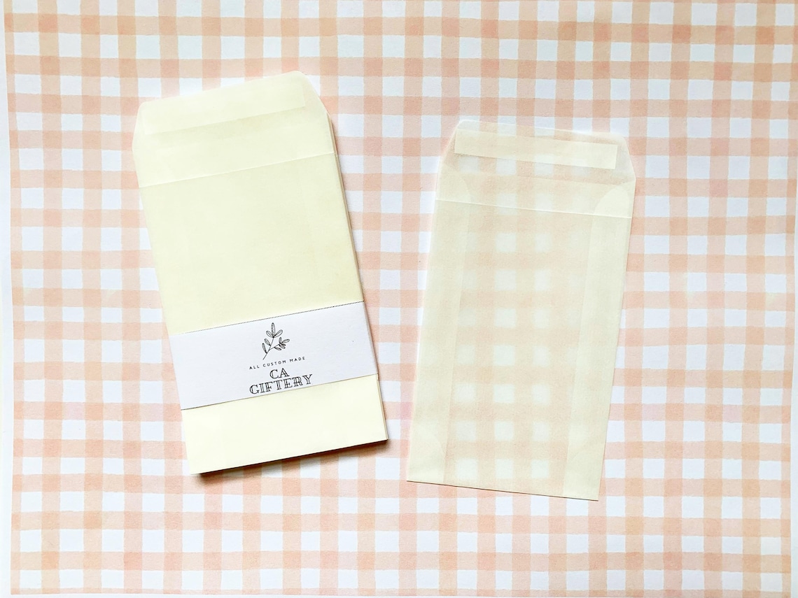 Peel and Self-sealed Biodegradable Glassine Paper Bags for Lottery ...