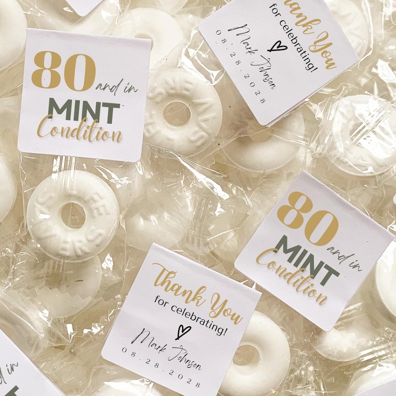 80th Birthday Tokens - Etsy