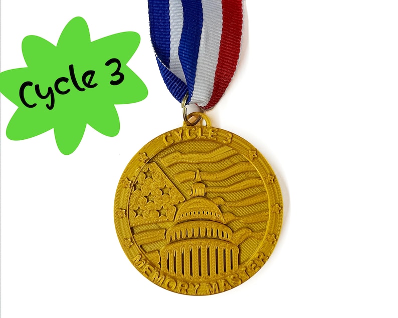 Memory Master Medals, All Cycles Available! - Etsy