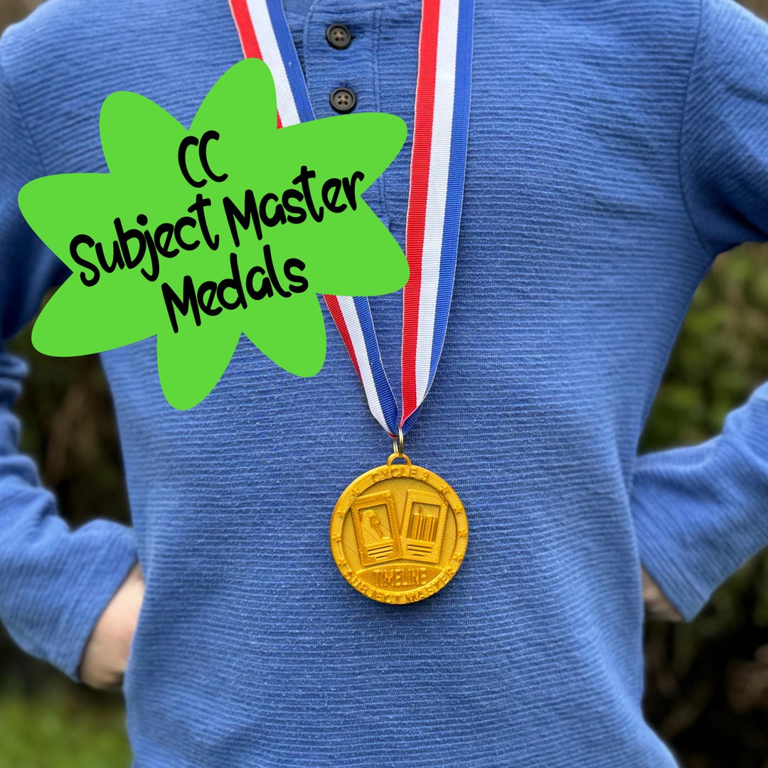 CC Subject Master Medals, All Cycles & Individual Subjects Available - Etsy